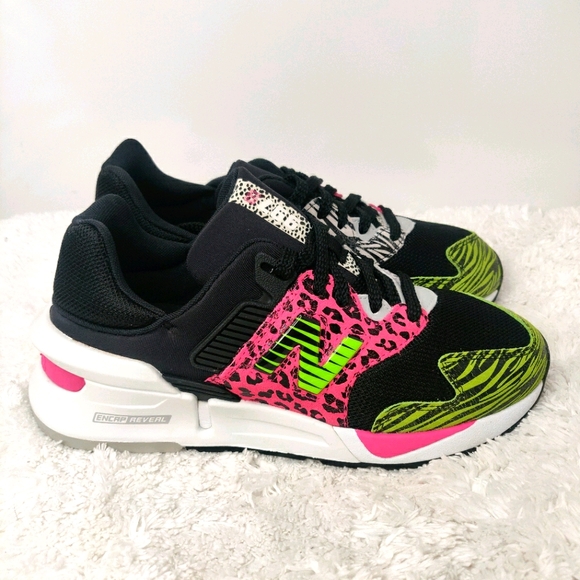 New Balance | Shoes | New Barbie New Balance Animal Print Sneakers ...